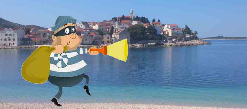 LOPOVI HARAJU PRIMOŠTENOM !!! - Primošten Plus